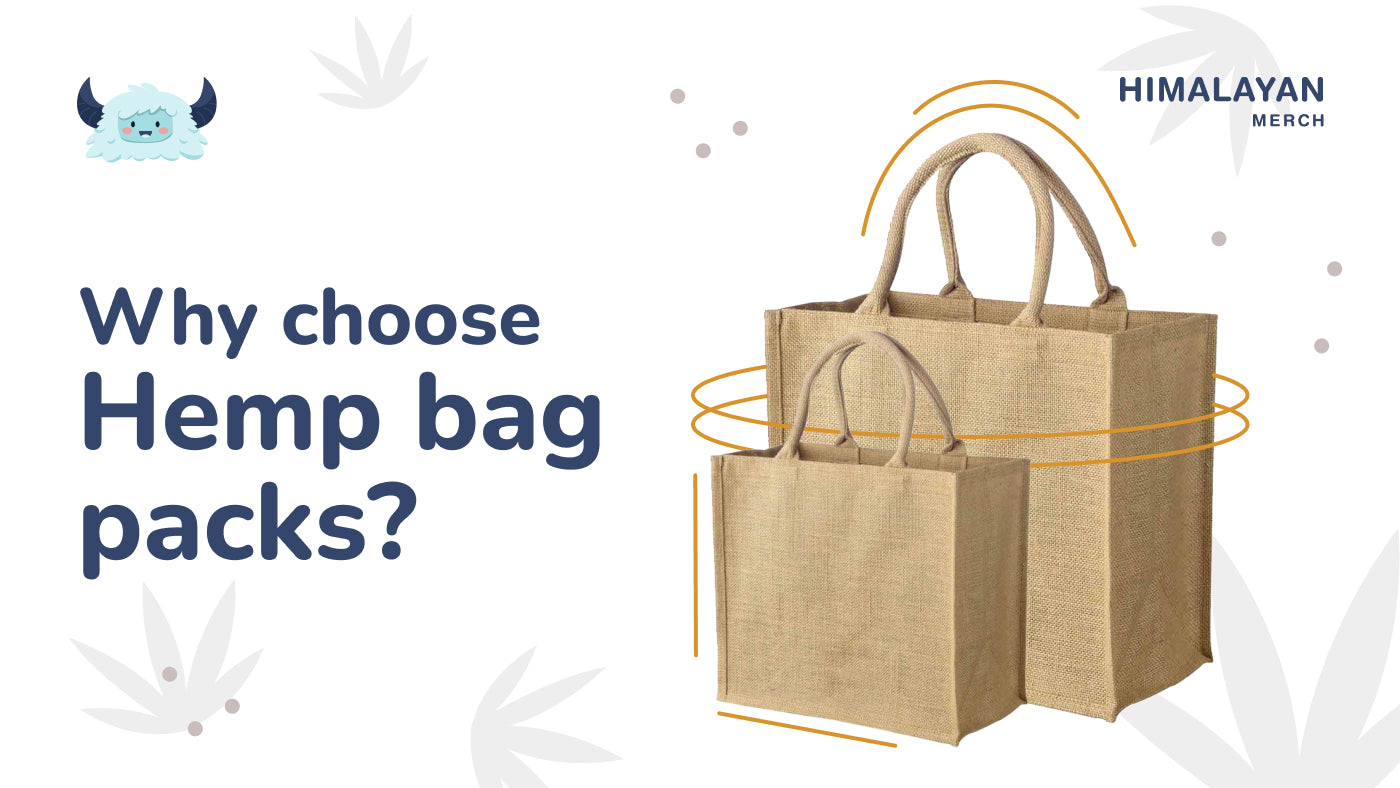 Hemp Bags: Eco-Friendly & Durable Hemp Fashion | Himalayan Merch